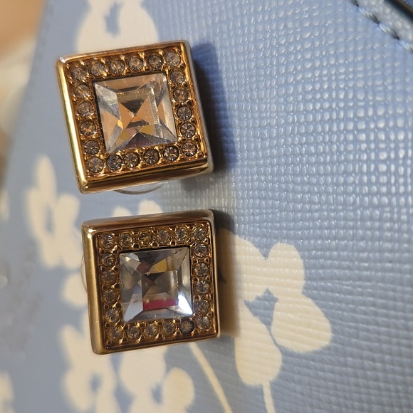 Swarovski | Jewelry | Vintage Swarovski Savvy Sal 8s Square Crystal ...